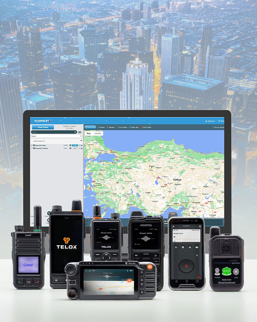 Novatel PTX Bas-Konuş - Novatel Haberleşme Çözümleri 1